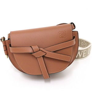 Loewe | Bags | Loewe Loewe Gate Dual Bag Shoulder Calf A65n46x3 Brown ...